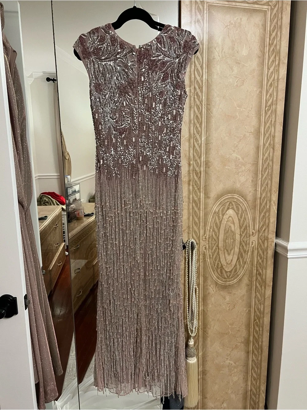 Mac Duggal | Dresses | Mac Duggal Lilac Embellished Gown | Poshmark